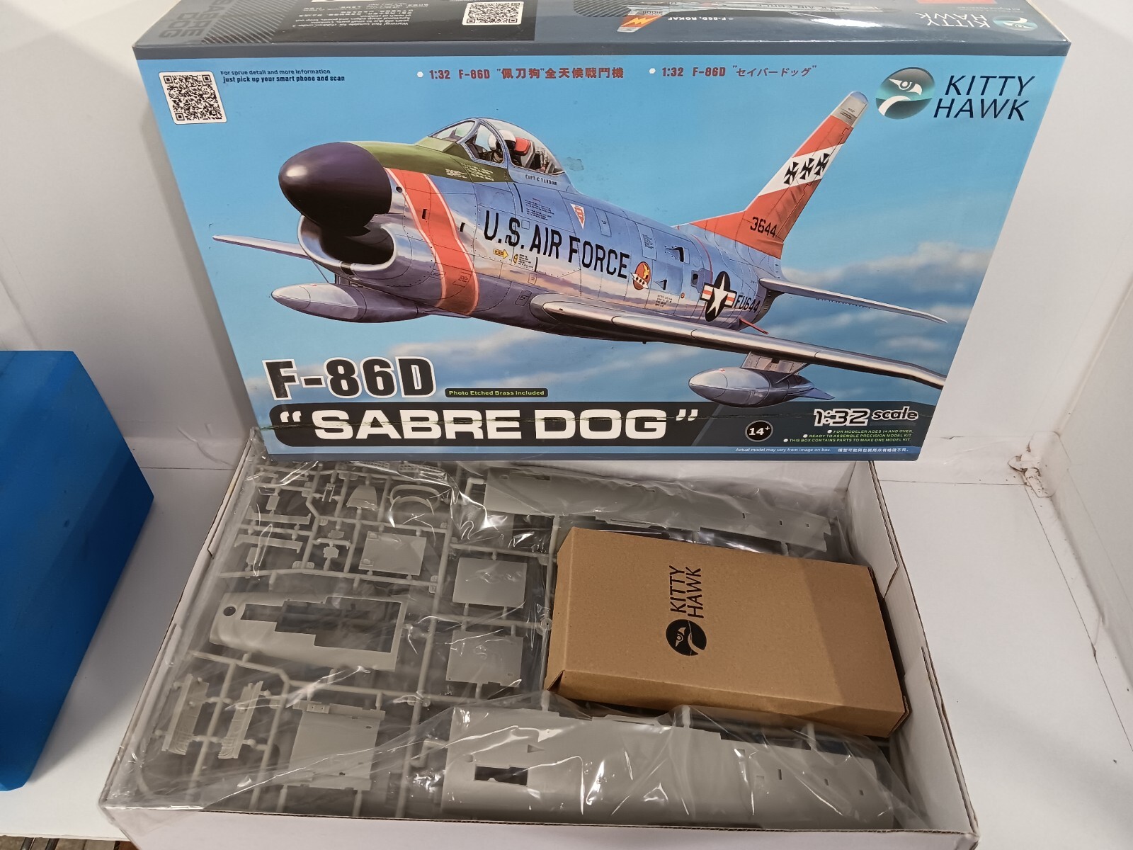 Kitty Hawk F-86D "Sabre Dog" Model Kit 1/32 | eBay