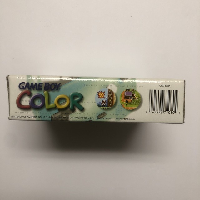 Nintendo Game Boy Color Handheld Game Console - Teal for sale online | eBay