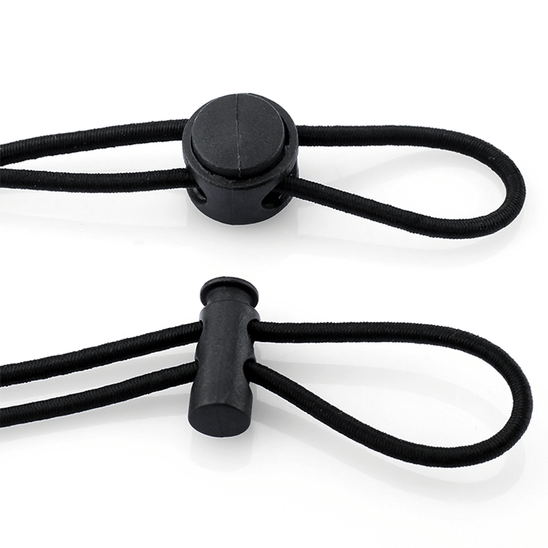 Single Double Hole Cord Lock Toggle Spring Buckle Rope Cord Lock Up End ...