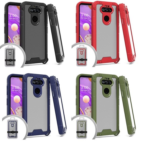 For LG Phoenix 5 / Risio 4 / K8X PROZIN CARBON Slim Case Phone Cover | eBay