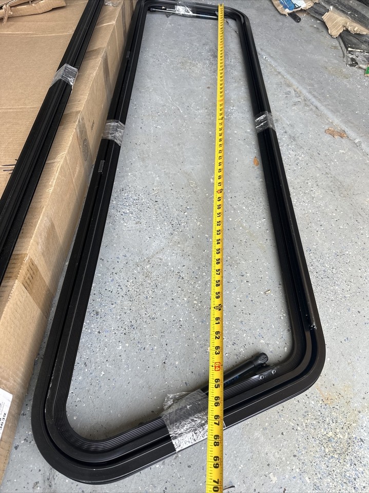 Truck Cap EZ Drop Down Radius Picture Window 3269182502 No Glass (g) | eBay