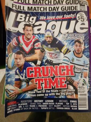 BIG LEAGUE Volume 96 no 28 Sept 17-23 Hot Shots poster Very Good ...