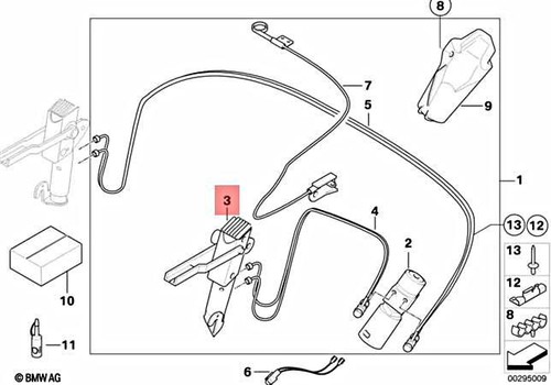 Genuine BMW E85 Roadster Convertible Top Hinge Left OEM 54347193449 | eBay