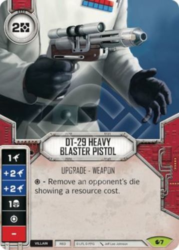 Star Wars Destiny: DT-29 Heavy Blaster Pistol [Mint/NM] Spirit of ...