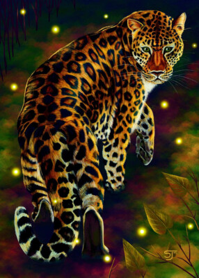 A Curious Amur Leopard PREMIUM POSTER FILM PRINT HIGH QUALITY Thick ...