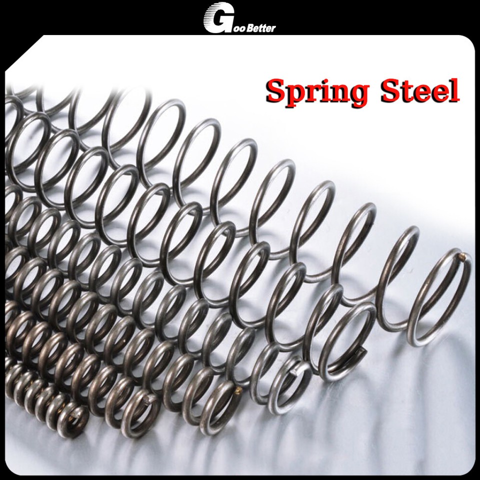 305mm Long Compression Spring Steel / Stainless Steel Pressure / Coil ...
