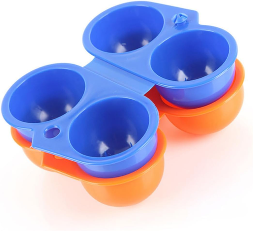 2 Pcs 2 Travel Egg Carrier Picnic Egg Case Container Chicken Eggs Egg ...