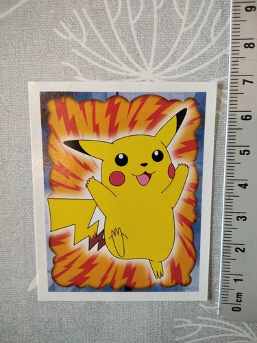 TOPPS Pokemon Nintendo 1999 Merlin sticker # 25 Pikachu | eBay
