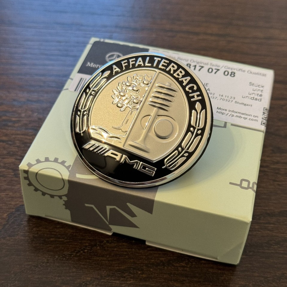 Affalterbach AMG Logo Front Hood Emblem Bonnet Badge For Mercedes CLS ...