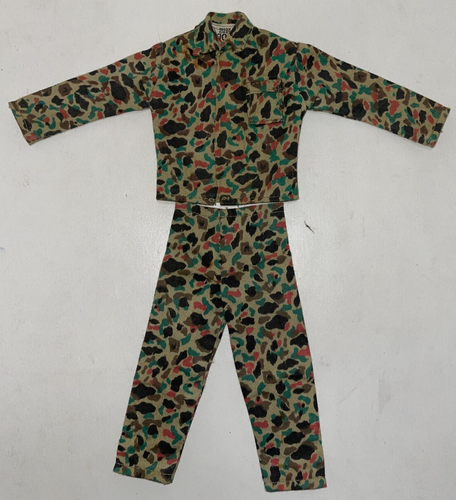Vintage GI Joe Camo Fatigues Uniform HASBRO Hong Kong with One Pocket ...