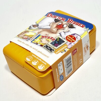 ©2017 Hasbro ACE Card Game DOCTOR BIBBER SHUFFLE German Surgeon Doctor ...