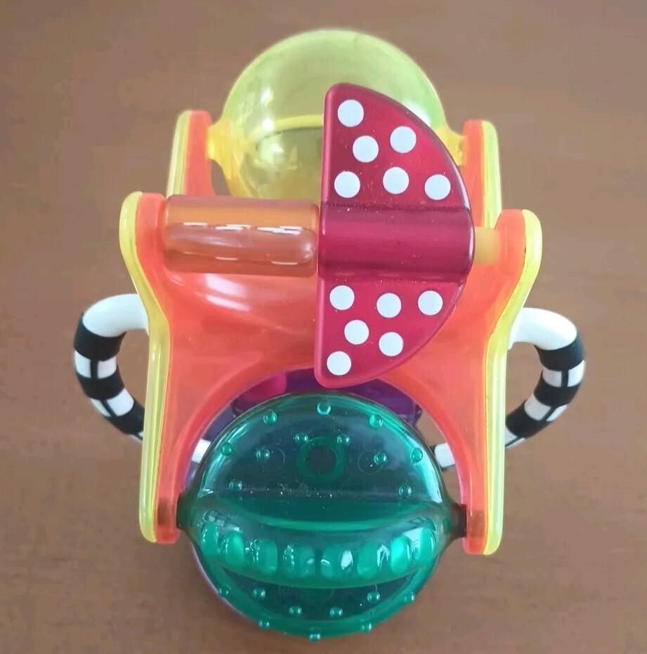 Sassy Rainbow Play Ferris Wheel Suction Cup High Chair Toy & Becomes A ...