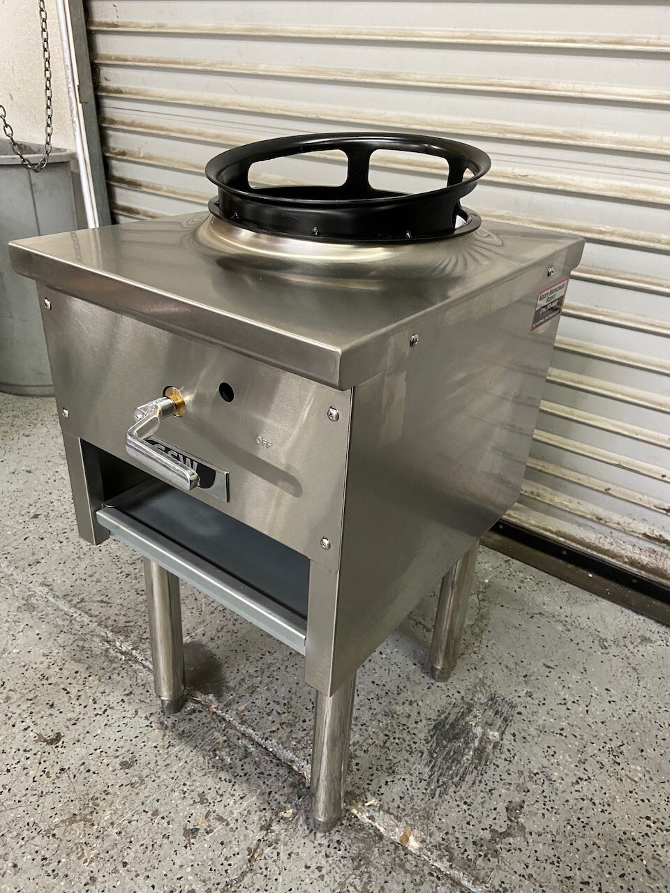 NEW Chinese Wok Range Stove High BTU GSW AEWR-23J30-NG Turbo Jet Tip ...