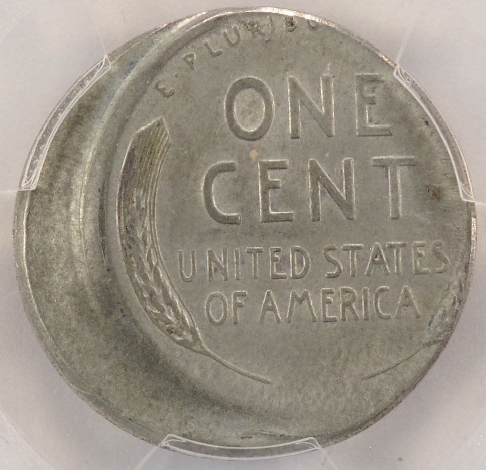 1943 1c Lincoln Steel Cent Struck 20% Off-Center PCGS MS62 | eBay