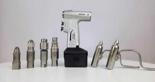 Stryker System 8 4505 Cordless Driver Handpiece With Attachments | eBay
