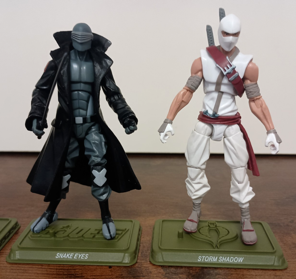 GI Joe Renegades 2012 Duke Viper Snake Eyes Storm Shadow 3.75" Amazon ...