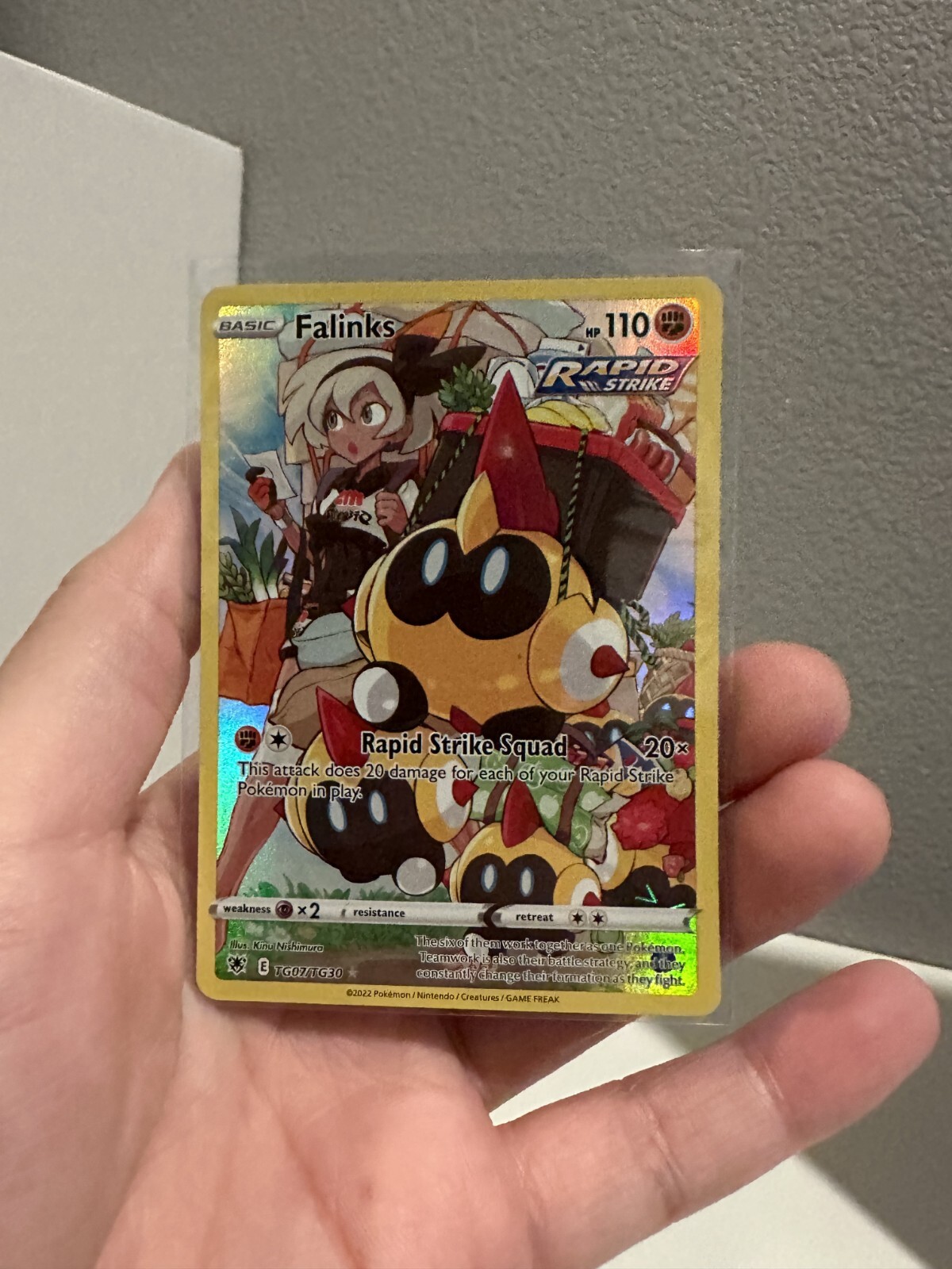 1x Falinks TG07/TG30 Full Art Trainer Astral Radiance Pokemon NM 1115 ...