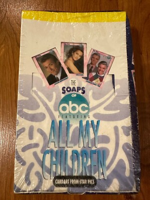 ALL MY CHILDREN TRADING CARDS UNOPEN, SEALED BOX, 1991 | eBay