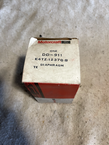 Ford motorcraft dd-911 e4tz-1237q-b diaphragm kit 81-84 mustang | eBay