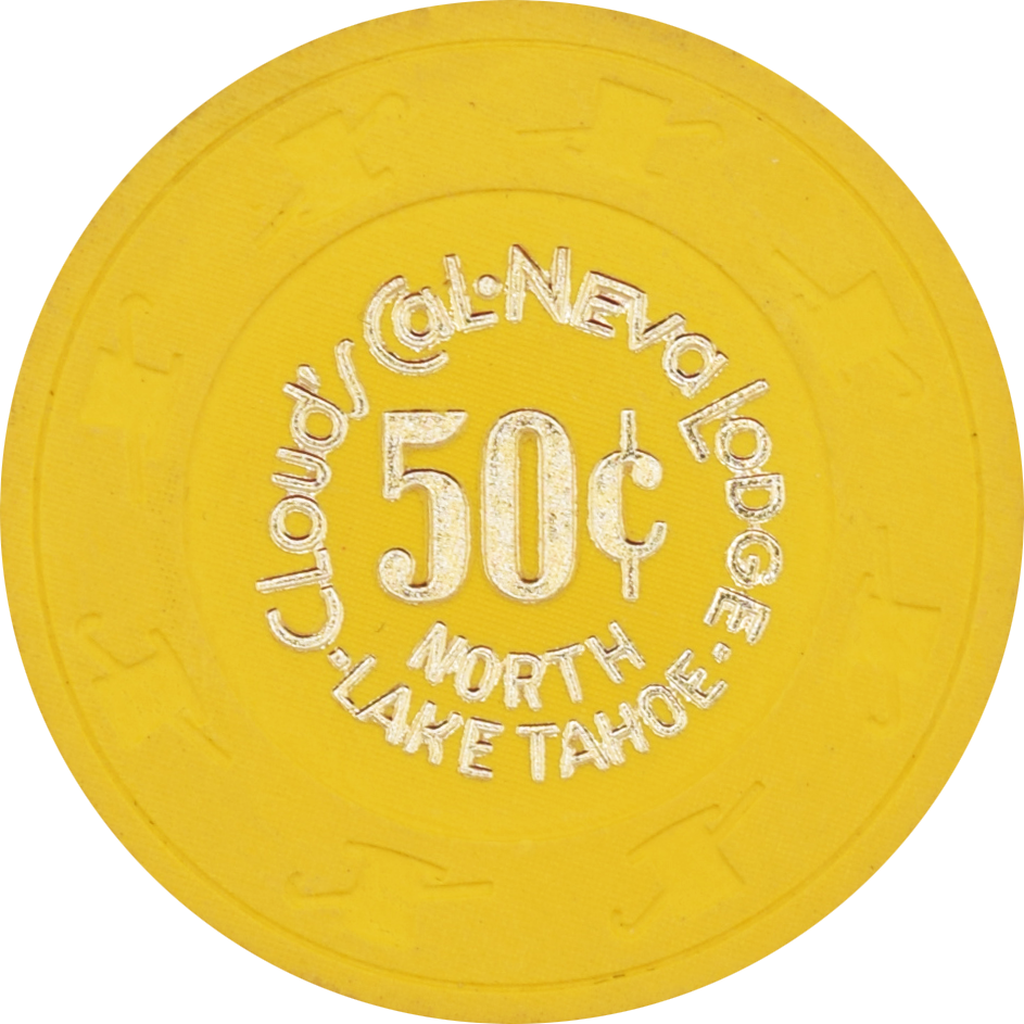 Cloud's Cal-Neva Lodge Casino Lake Tahoe Nevada 50 Cent Chip 1980 | eBay