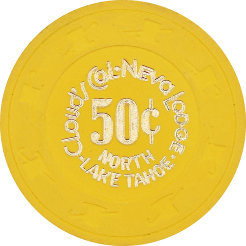 Cloud's Cal-Neva Lodge Casino Lake Tahoe Nevada 50 Cent Chip 1980 | eBay