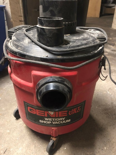 Genie Jet Vac Wet/Dry Shop Vac 6 Gallon 1.1 HP | eBay