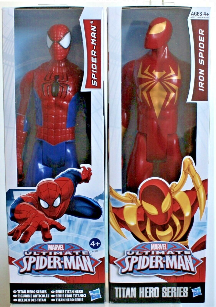 Ultimate Spiderman Iron Spider Toy SDCC 2012 Hasbro Ultimate