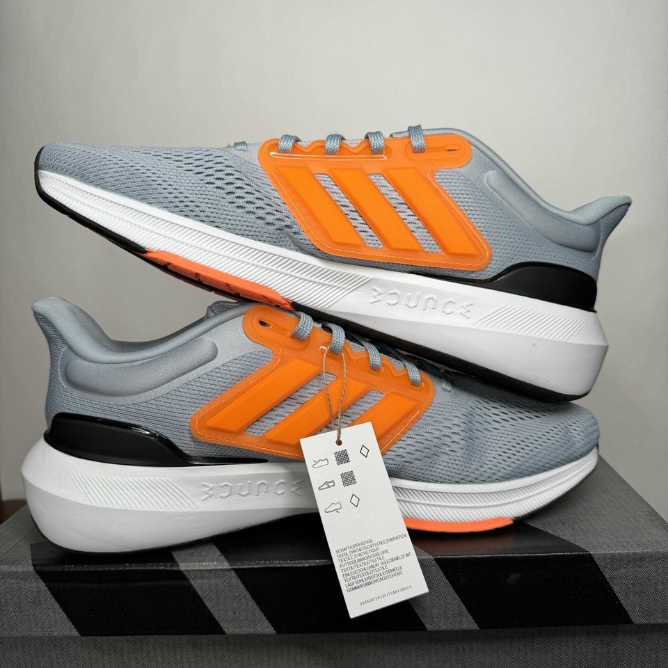 Adidas Ultrabounce Running Shoes Grey Orange HP5779 Men's Size 11.5 | eBay