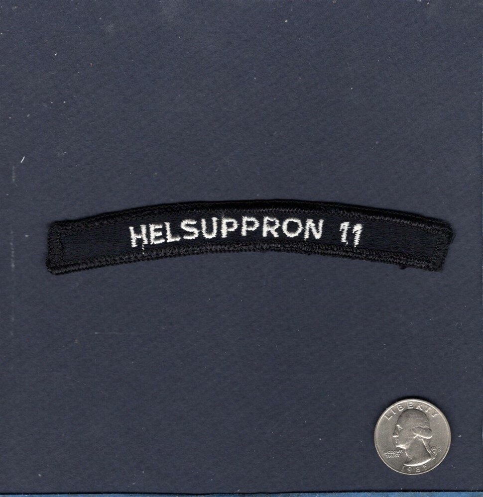 HC-11 GUNBEARERS US NAVY Enlisted Uniform Helicopter Squadron Rocker ...