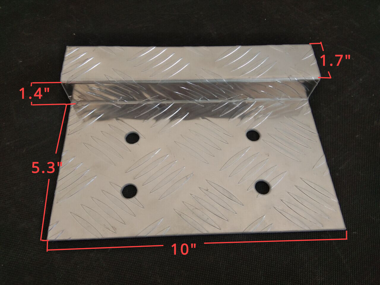Aluminum Loading Ramp End Diamond Plate Truck Bed Ramp | eBay