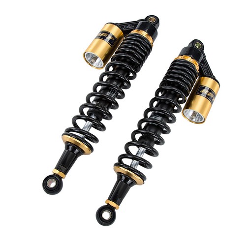 2 x Black 400mm Air Shocks Absorber for Yamaha YFZ 450 Raptor 660 700 ...
