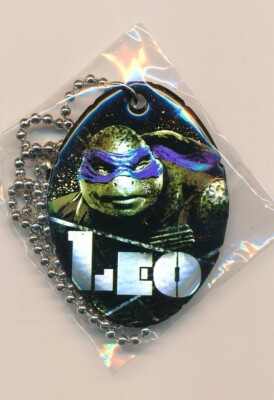 TEENAGE MUTANT NINJA TURTLES DOG TAG FOIL #21 LEO | eBay