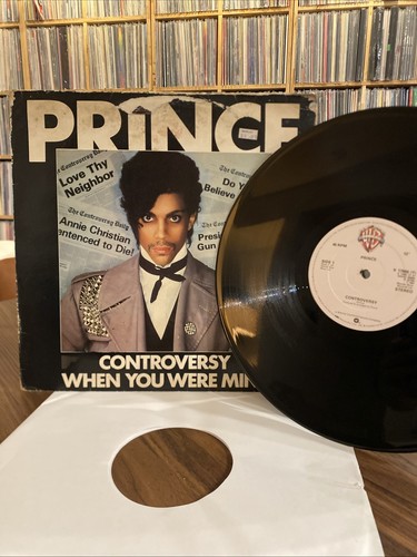 Prince - Controversy 12" UK Single (Vinyl, 1981) Minneapolis Classic ...