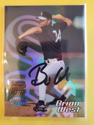 2002 Bowman's Best Autograph #97 Brian West RC - Chicago White Sox | eBay
