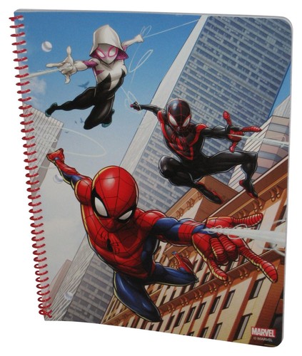 Marvel Spider-Man Miles Morales Gwen Stacy Breit Rulled Spiral Notebook ...