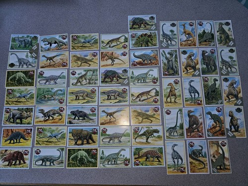 Orbis Snap It Dinosaurs 1992 x 55 Cards | eBay Australia