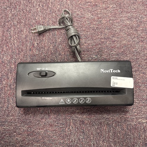 Novi Tech Portable Grey Paper Shredder Model # ps-106b2 | eBay