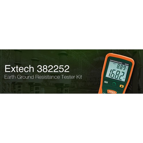 Extech FLIR 382252 Earth Ground Resistance Tester Kit 793950822524 | eBay