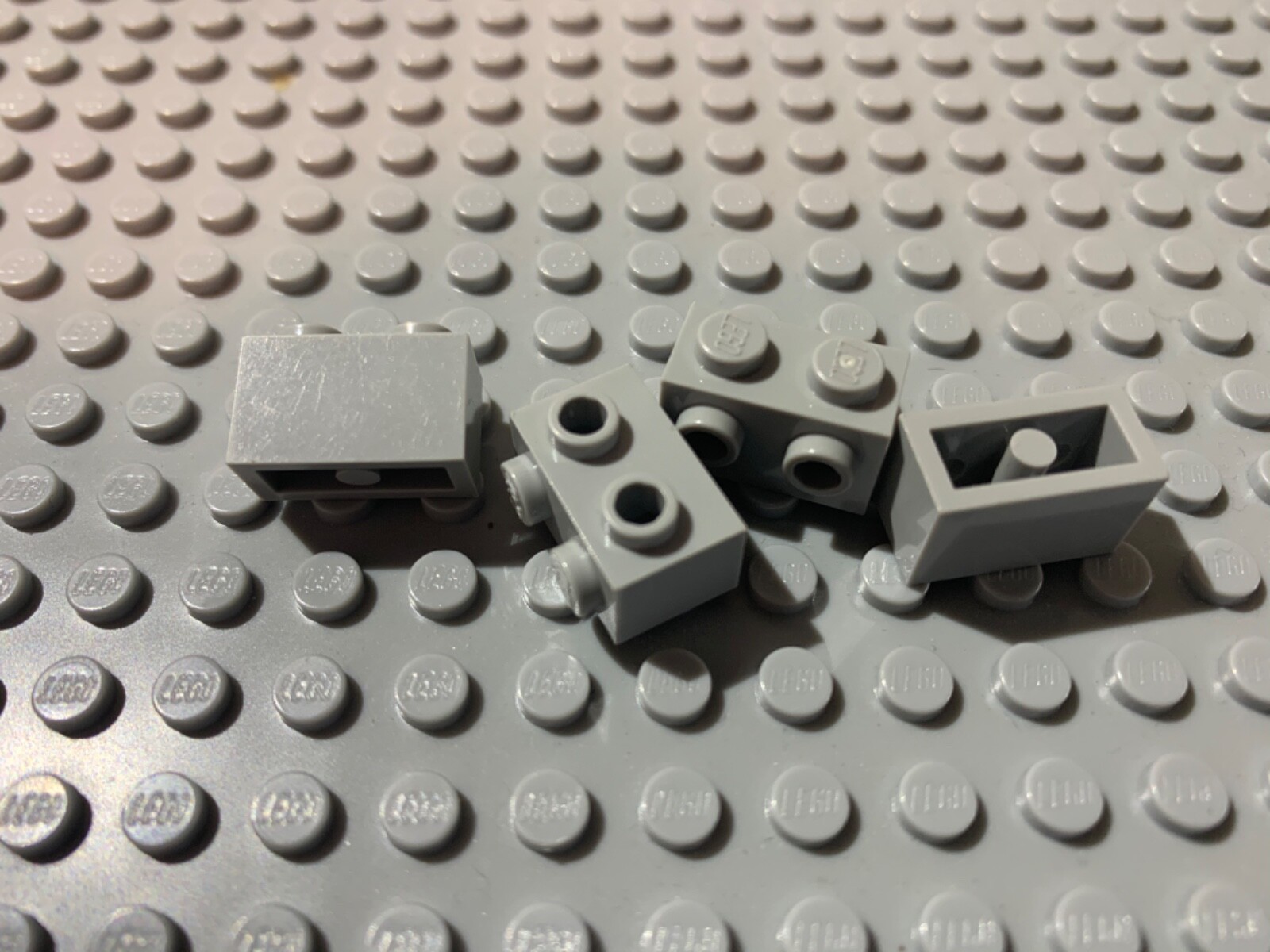 LEGO Parts 11211 (4pcs) Brick, Modified 1x2 w Studs on 1 Side Choose ...