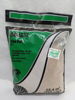 Woodland Scenics Ballast Fine Buff B73 Crushed Rock And Stone Miniature ...