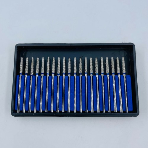 20Pcs Dental Lab Polishing Bur Drills Tungsten Steel Carbide Burs 2 ...