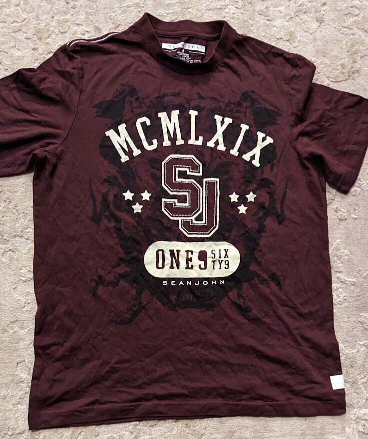 Sean john tshirt, 1969 | eBay