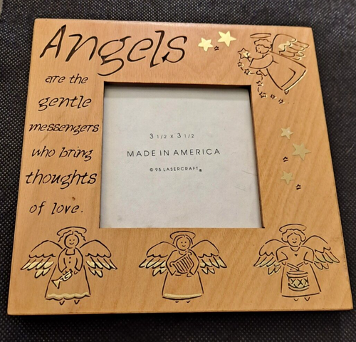 95 LASERCRAFT ANGELS PHOTO FRAME! e9255UXX | eBay