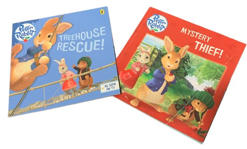 Kids Books Peter Rabbit Treehouse Rescue Mystery Thief by Beatrix ...