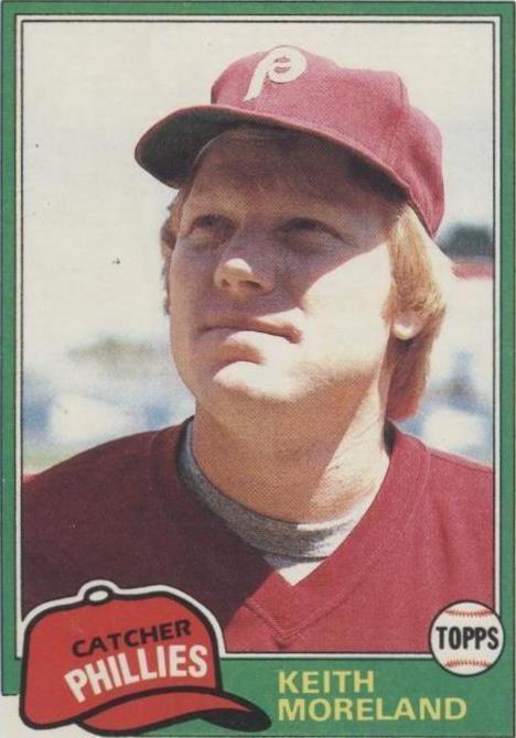 1981 Topps - Keith Moreland #131 (RC) for sale online | eBay