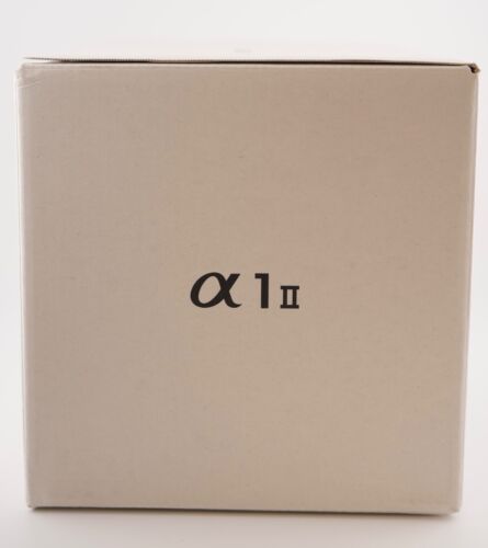 Sony A1 II 50MP Stacked Sensor Mirrorless Camera ILCE-1M2 Open Box ...