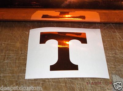 Tennessee Vols Power T Decal for Rambler,Tumbler, Car, Window Approx 3 ...