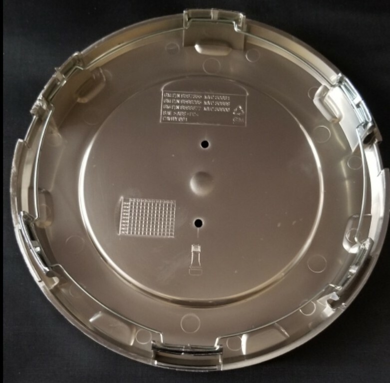 1PC 2007-2015 CADILLAC ESCALADE W/ PLAIN CREST LOGO 22" wheel center ...