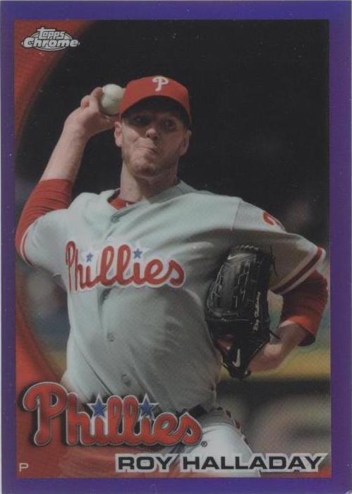 2010 Topps Chrome - Roy Halladay #64 Purple Refractor /599 for sale ...