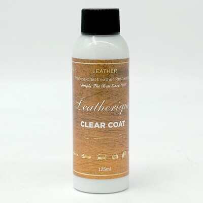 Leather & Vinyl Clear Coat by LEATHERIQUE - 125ml | eBay Australia